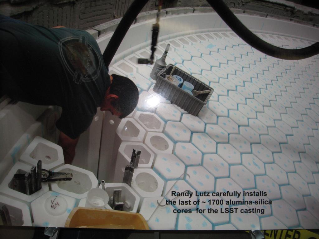 PRS trip to the Steward Observatory Mirror Lab, 29 March 2008